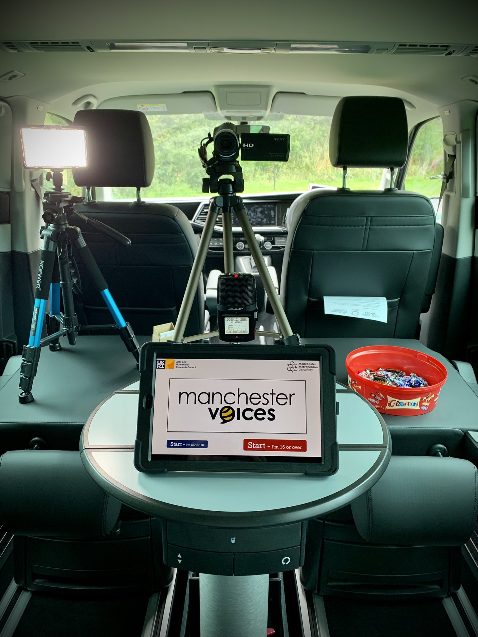 Accent Van and Virtual Van – Manchester Voices
