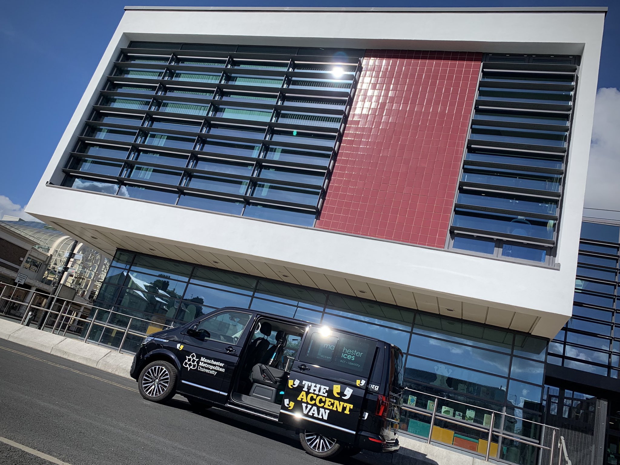 Accent Van and Virtual Van – Manchester Voices